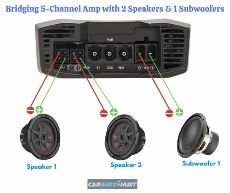 How To Bridge A 5 Channel Amp for Car Audio